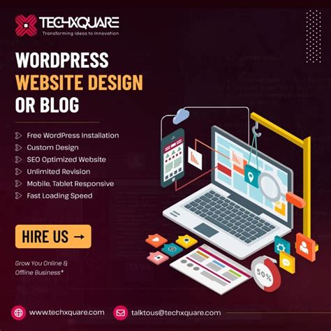 Techxquare On Linkedin Wordpressdesign Blogdevelopment Webdesign Contentstrategy