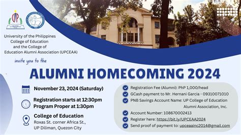 Alumni Homecoming 2024 College Of Education