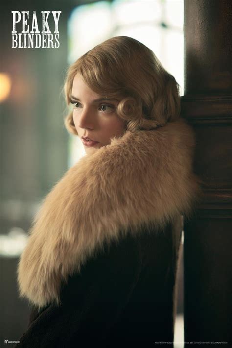 Laminated Peaky Blinders Poster Gina Gray Anya India Ubuy