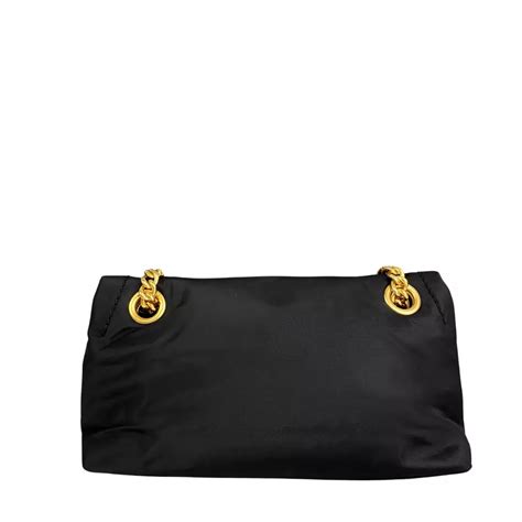Jual Bimba Y Lola Bimba Y Lola Small Black Nylon Flap Bag Original 2024