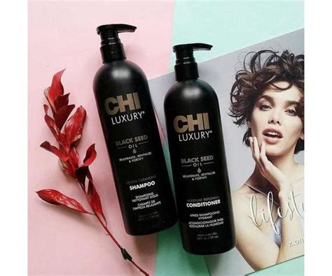 Chi Luxury Gentle Black Seed Cleansing šampūns 739 Ml Piegāde Visā Latvijā Mēness Aptieka