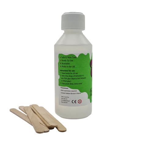 All In One Slime Activator Solution 250ml Slime Labs Uk