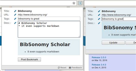 Bibsonomy Blog Feature Of The Week Bibsonomy Scholar For Bookmarking