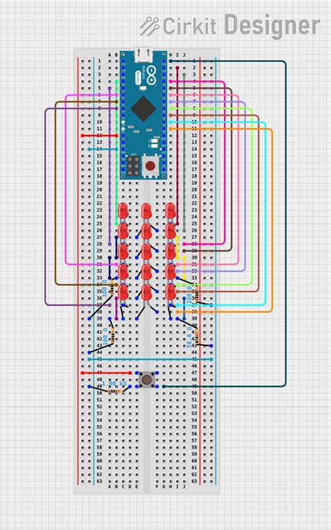 Arduino Micro Controlled Led Array With Pushbutton Interaction How To
