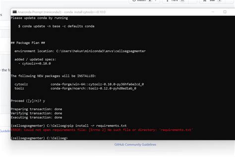 Install Issue Issue 48 Michaellee1 CellSeg GitHub