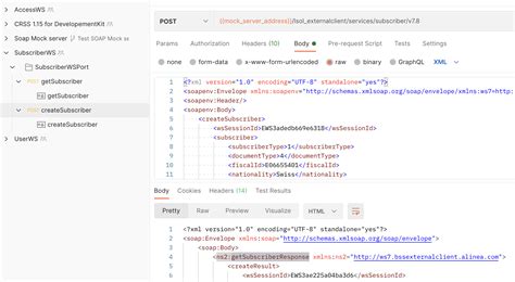 Soap Mock Server Reply Do Not Match The Correct Example Response Made In The Collection · Issue