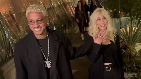 Cher Says Engagement To Alexander Edwards Going Ok Flashes Diamond Ring