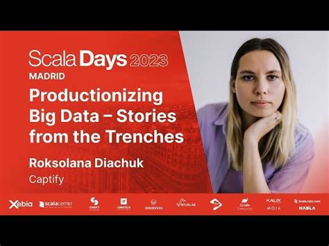 Free Video Productionizing Big Data Stories From The Trenches From