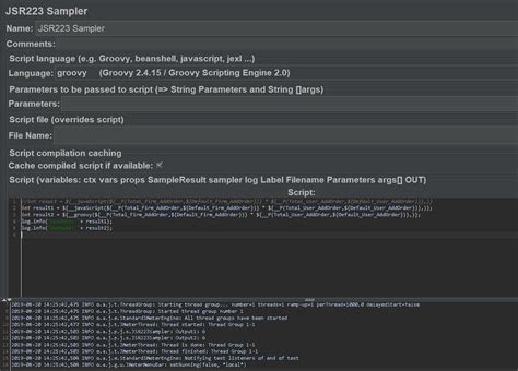 Javascript Exception In Steeping Thread Group In Jmeter Stack Overflow