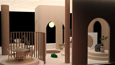 Interior Spatial Design Behance