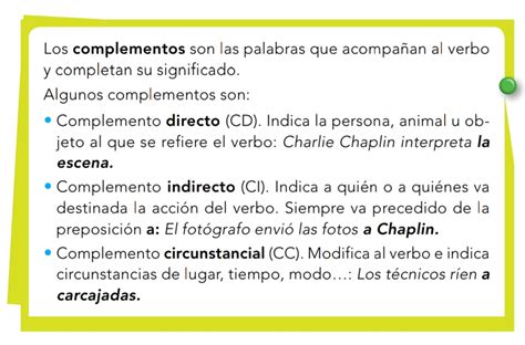 Diferencia Entre El Complemento Indirecto Y El Complemento
