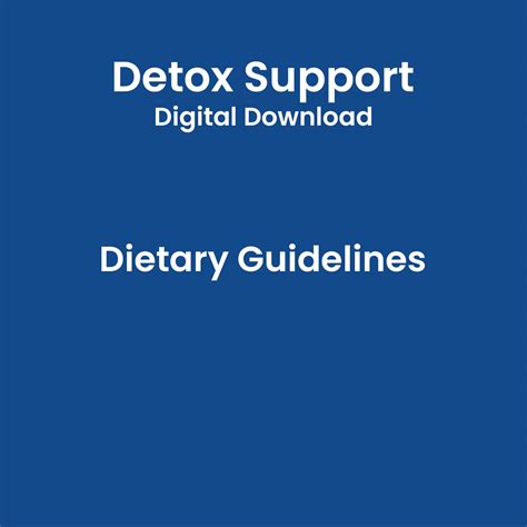 Detox Guidelines Bodyscripts