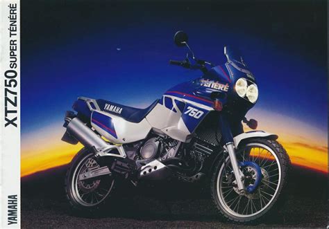 YAMAHA XTZ 750 Super Tenere 1989 1998 Specs Performance Photos