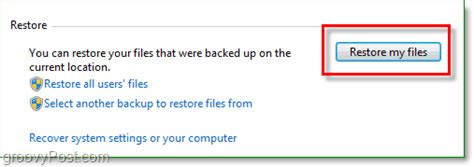 windows 7 data backup and restore guide [how to]