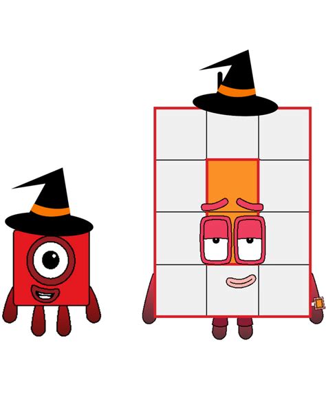Numberblocks 1 And 12 In The Witch By Juliebrennaciencia On Deviantart