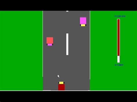 CAR RACE GAME DEVELOPED IN C LANGUAGE USING GRAPHICS H In TURBO C Cse