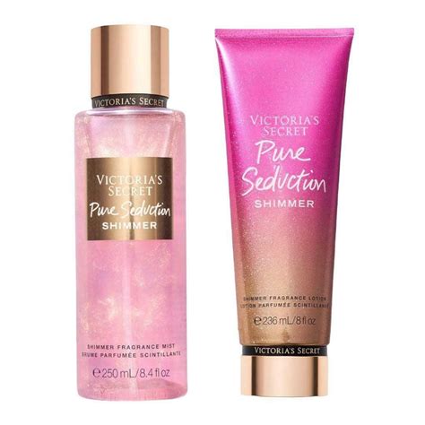 Victorias Secret Pure Seduction Shimmer Lotion Spray Set Artofit