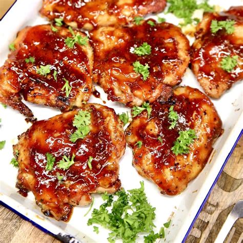 Bbq Chicken Thighs Out Grilling