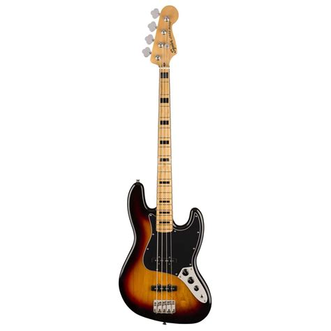 Fender Squier Classic Vibe 70s Jazz Bass 3 Colour Sunburst Music
