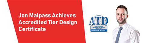 Jon Malpass Achieves Uptime Institute Accredited Tier Design