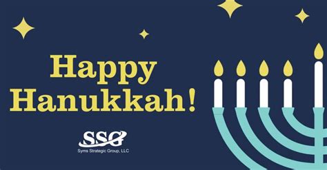 Syms Strategic Group Llc Ssg On Linkedin Happy Hanukkah From Syms