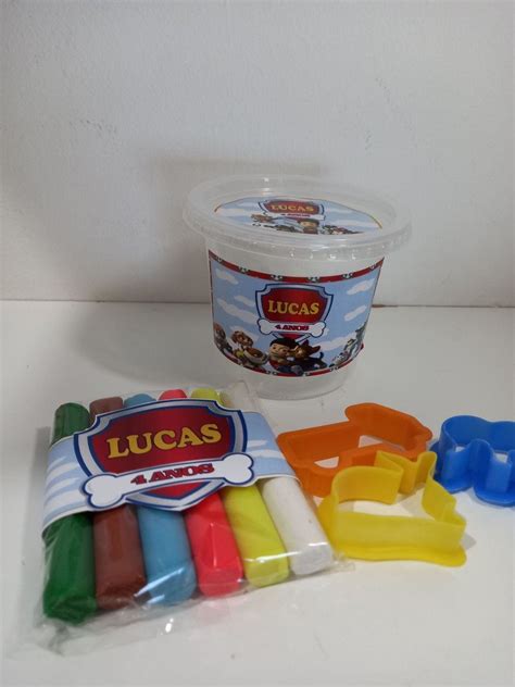 Kit Massinha Pote Loja Lur2 Festas Elo7 Produtos Especiais