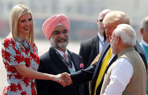Pictures From Us President Donald Trumps India Visit The Etimes