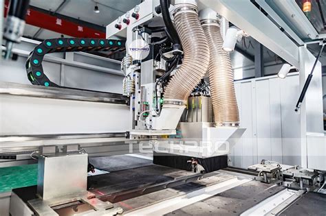 เครื่องเจาะ Cnc 6 ด้านอัตโนมัติสำหรับขาย Techpro®