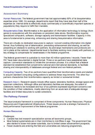 SAMPLE Gap Analysis Reports In PDF MS Word
