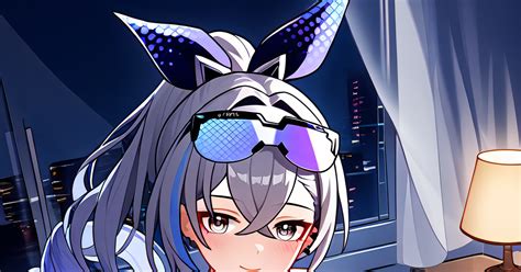 魅惑の谷間 Silver Wolf In Bra And Panties Klausのイラスト Pixiv