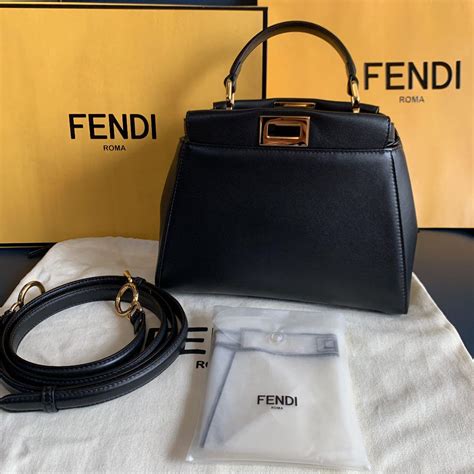 【れがありま】 Fendi ピーカブー ハンドバッグ ショルダーバッグ れがありま