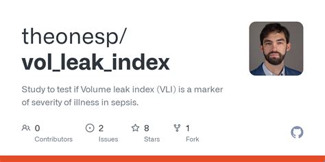 GitHub Theonesp Vol Leak Index Study To Test If Volume Leak Index