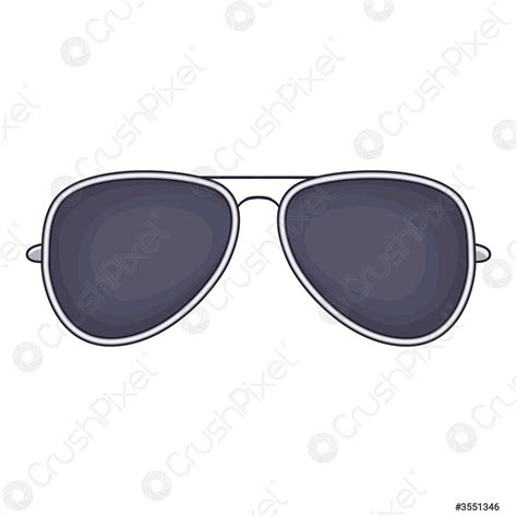 Sunglasses Icon Cartoon Style Stock Vector 3551346 Crushpixel