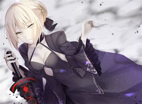 Artoria Pendragon And Saber Alter Fate And 1 More Drawn By Ashino