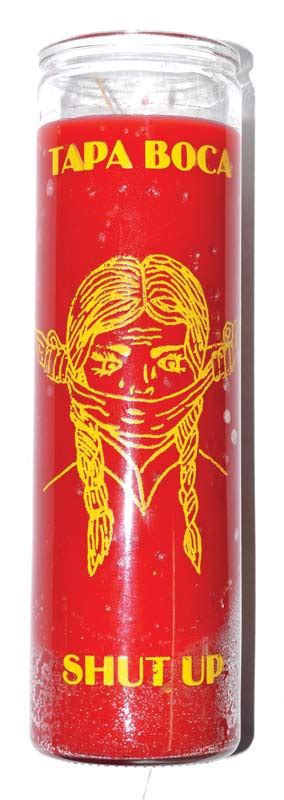 Shut Up Red 7 Day Jar Candle Azuregreen