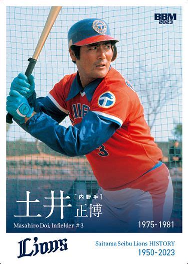 【しゅりんぷ池田のカード春秋】1975年のライオンズ Bbmスポーツ ベースボール･マガジン社