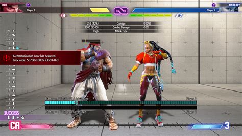 Street Fighter Multiple Errors Rstreetfighter6