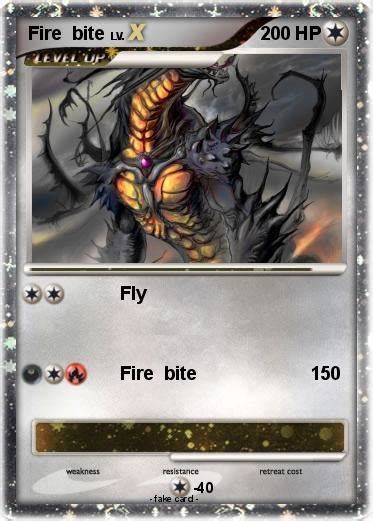Pokémon Fire Bite 1 1 Fly My Pokemon Card
