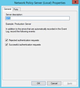 Windows 2012 R2 NPS Log Files Location Configuration Virtualization Howto