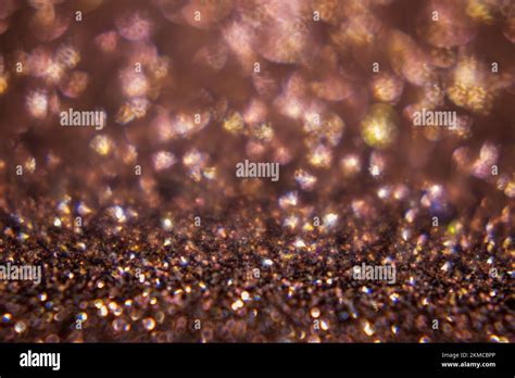 Bokeh Defocus Background Vivid Bokeh That Goes From Brown To Silvery White To Gold Festive