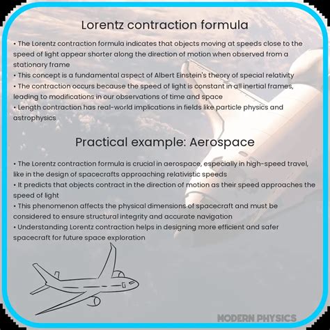 Lorentz Contraction Formula Key Principles And Usage