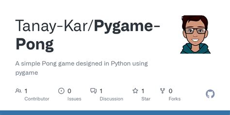 GitHub Tanay Kar Pygame Pong A Simple Pong Game Designed In Python Using Pygame