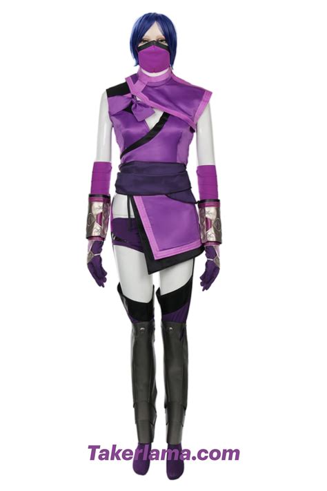 This Mortal Kombat 11 Mileena Cosplay Costume Includes Vest Tops Mask