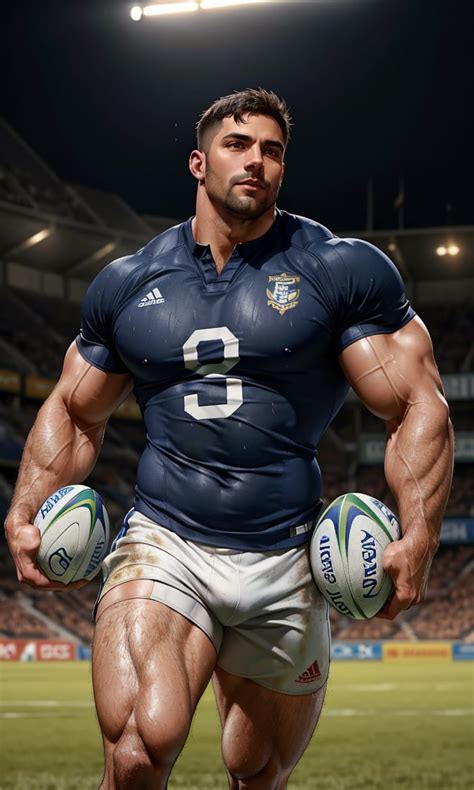 Rugbyer Image Created By Purinai Tensor Art