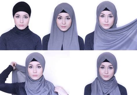 Tutorial Hijab Segi Empat Yang Simpel Dan Stylish