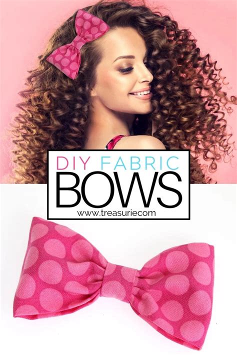 How To Make Fabric Bows Diy Fabric Bows Treasurie