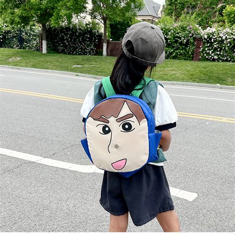 蜡笔小新新款幼儿园小书包卡通儿童可爱背包2023动感超人丑萌挎包 阿里巴巴