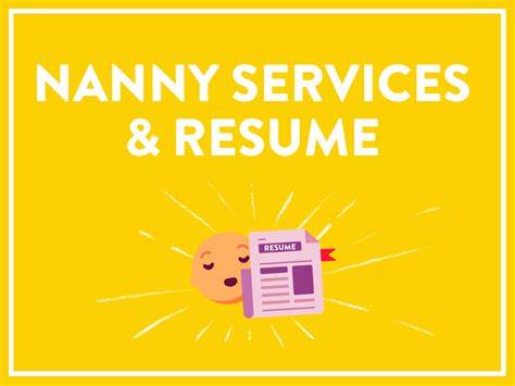 Nanny Services And Resume Help For Nannies And Home Organizers