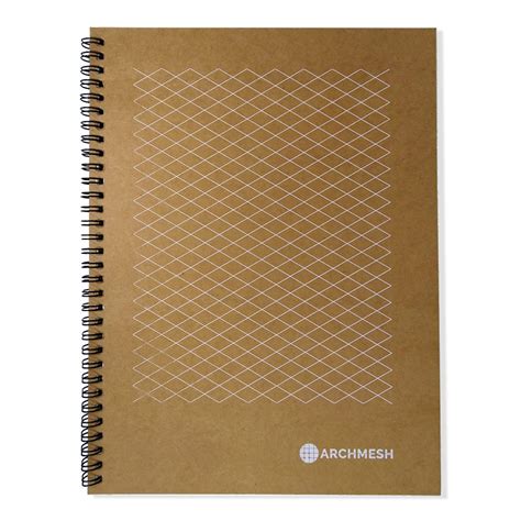 Archmesh Isometric Grid Notebook A4 Size 85x11 Inches Isometric