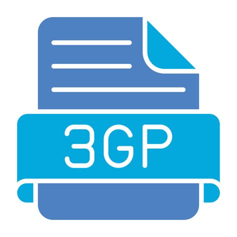 3gp Generic Blue Icon